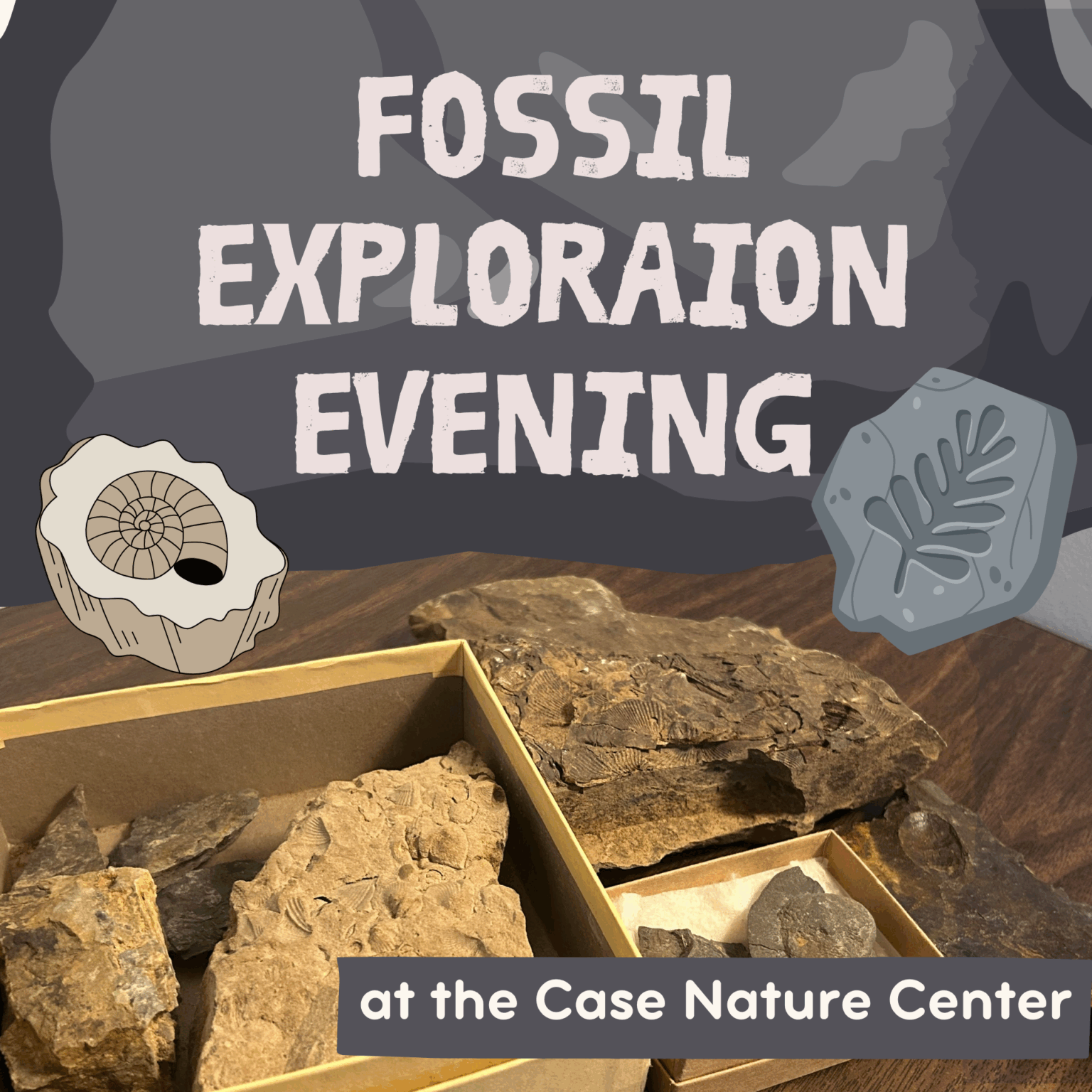 CANCELED | Fossil Exploration Evening – Potomac Valley Audubon Society
